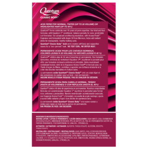 Quantum Perms - Classic, Extra Body & Firm Perm Solutions