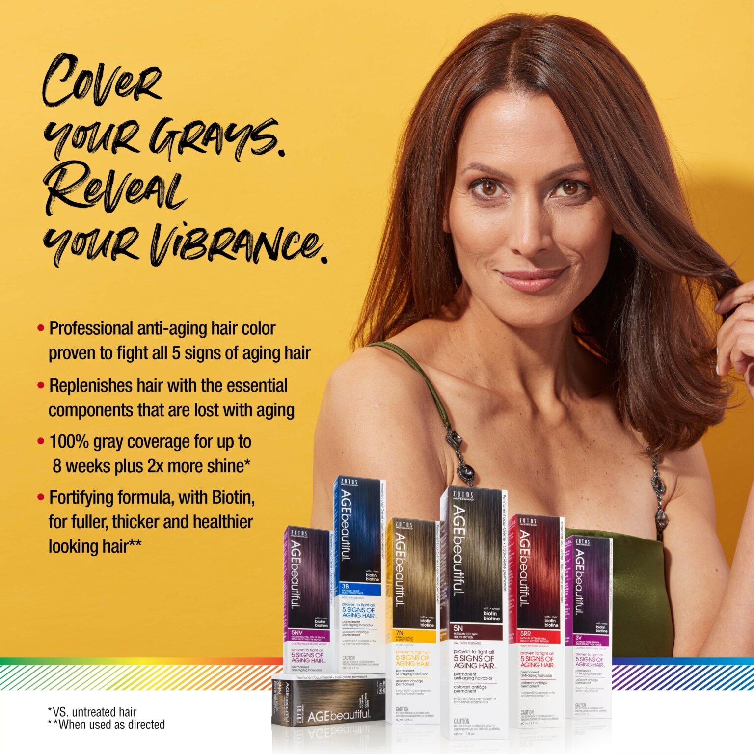 AGEbeautiful Hair Color Brand Splash - Zotos Professional